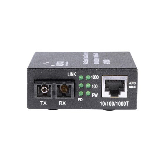 SOLTECH SFC2000-TS Ethernet Converter - 1Gbps TP & Fiber Ports, Multi ...