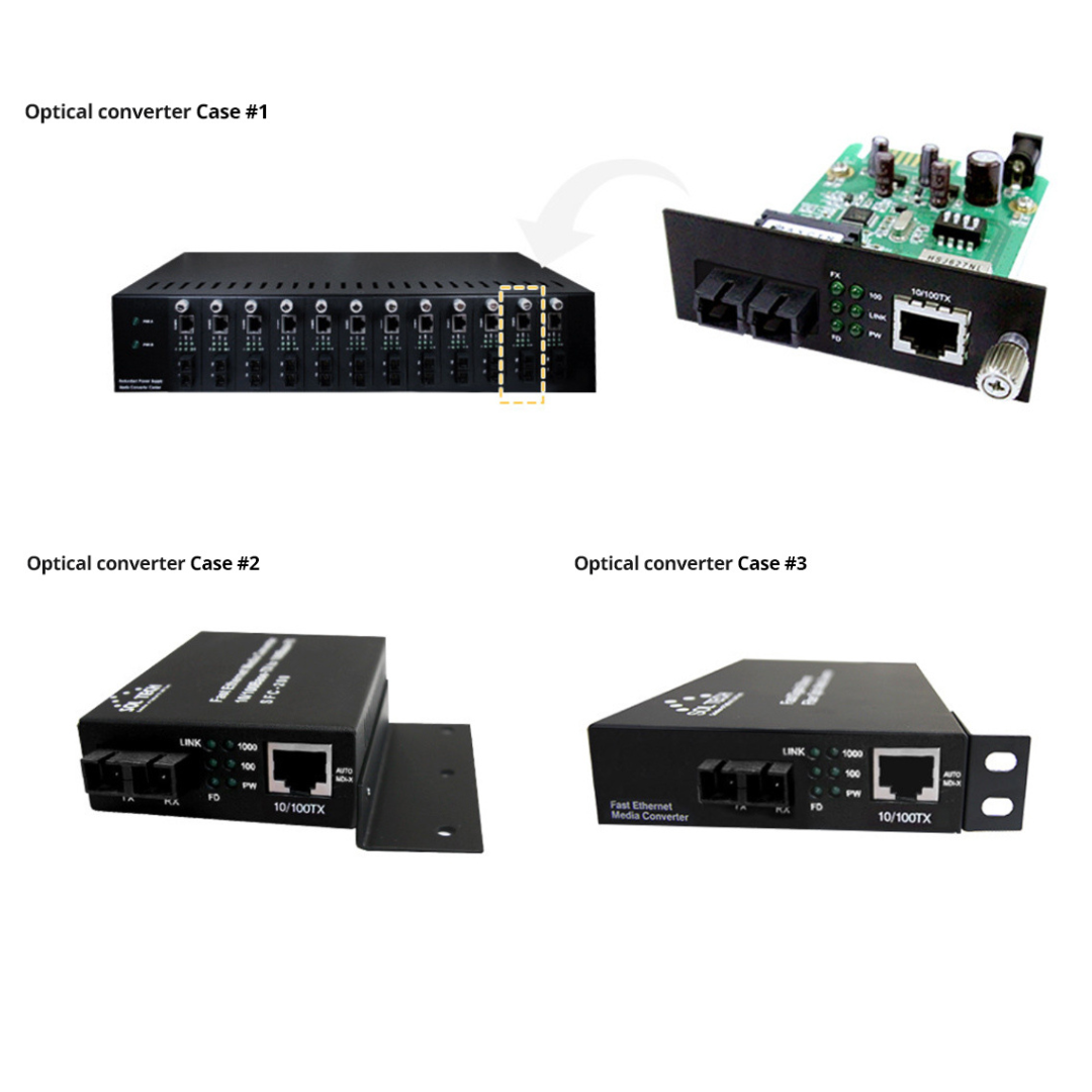 SOLTECH SFC200-SCS Media Converter - 100Mbps Single-Mode Fiber & TP Ports for Enhanced ...